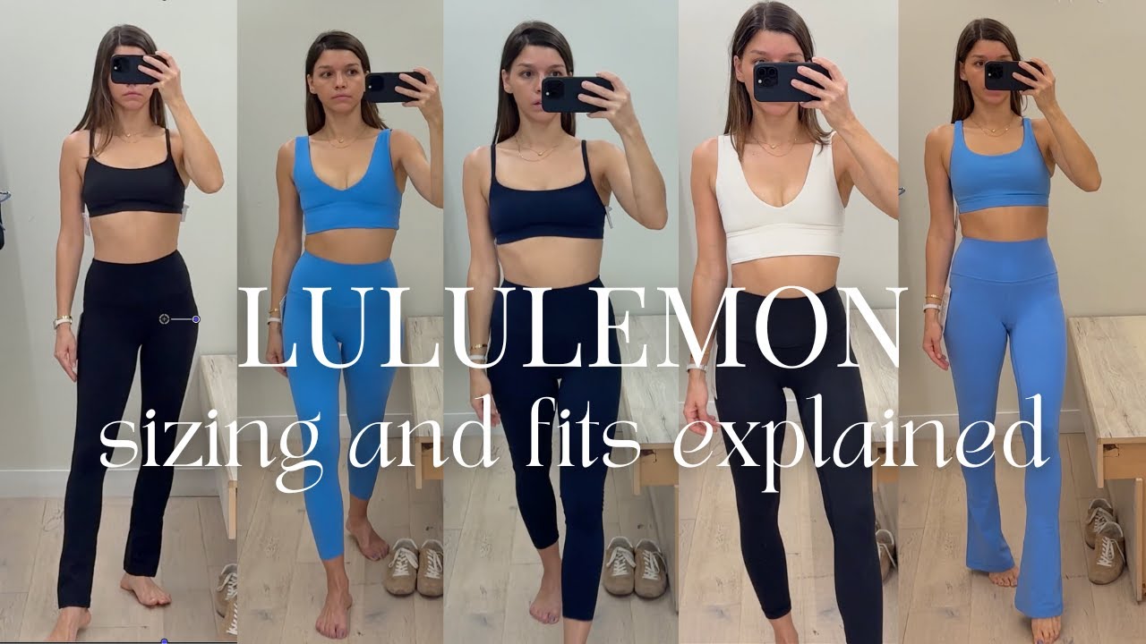 Lululemon Leggings Sizing Is Confusing... So I Tried Them All!