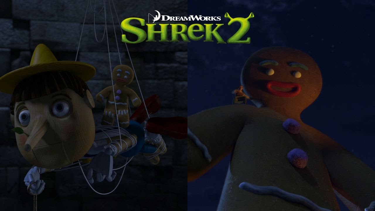Prison Break & Mongo Scene - Shrek 2 (2004)