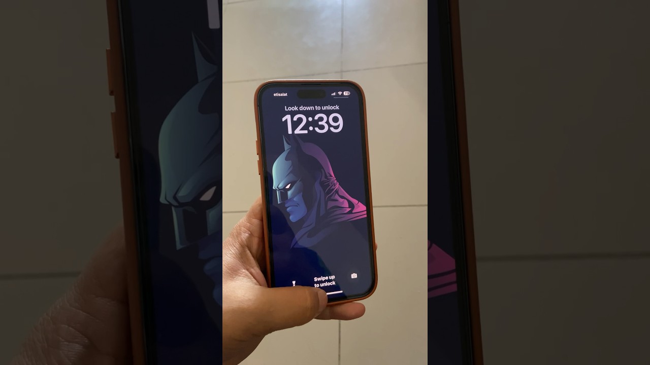 Batman setup for iPhone 14 pro Max