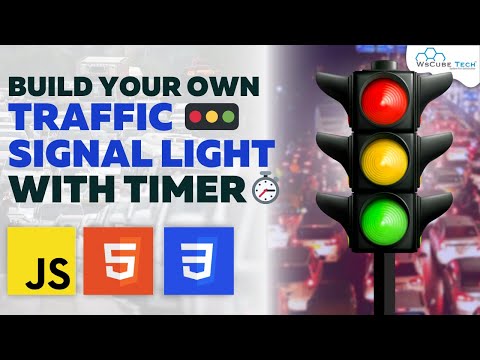 Learn Traffic Light Signal with Timer Using Html CSS and JavaScript - Mind Luster