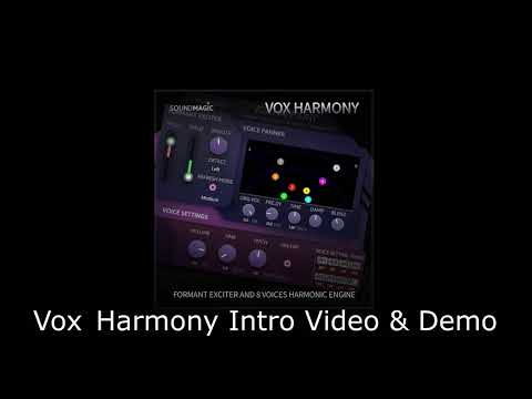 Sound Magic Releases Vox Harmony, Innovative Formant Exciter and 8 Voices Harmonic Engine ...