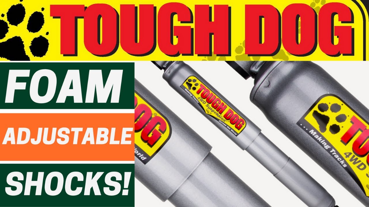 Tough Dog Shocks: foam cell and adjustable shocks absorbers (intro)