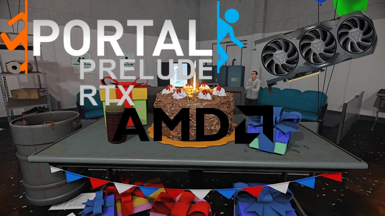 Portal Prelude RTX AMD and Steam Deck Mod announcement!