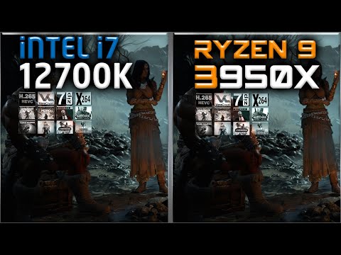 Intel i7 12700K vs Ryzen 9 3950X Benchmarks – 15 Tests 🔥