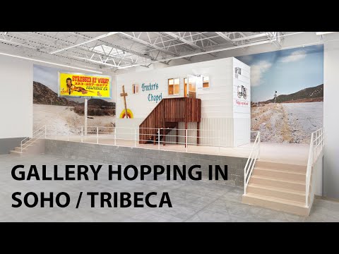 Gallery Hopping in Soho/Tribeca - Jeffrey Deitch, PPOW Gallery, Nicodim, and Andrew Kreps Gallery