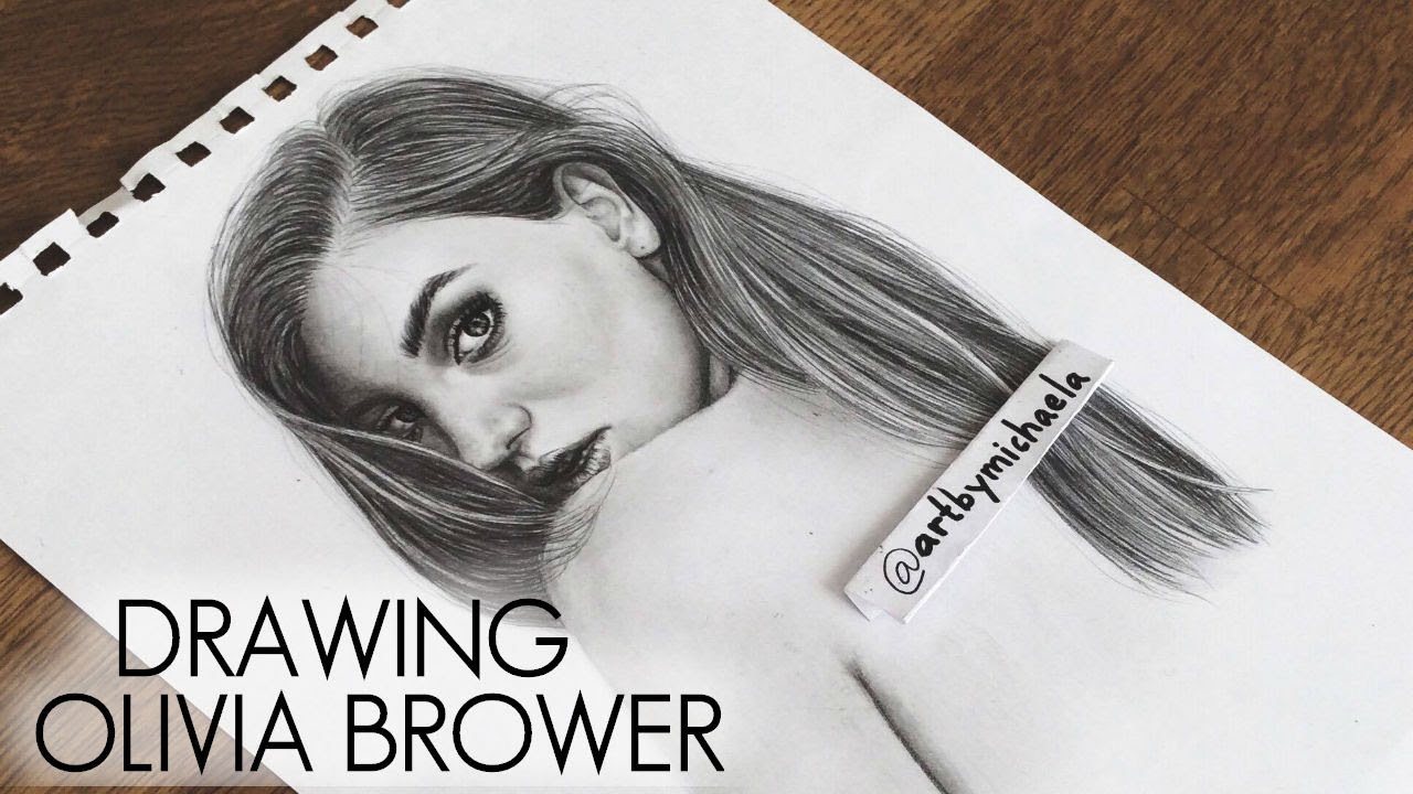 Drawing Model Olivia Brower