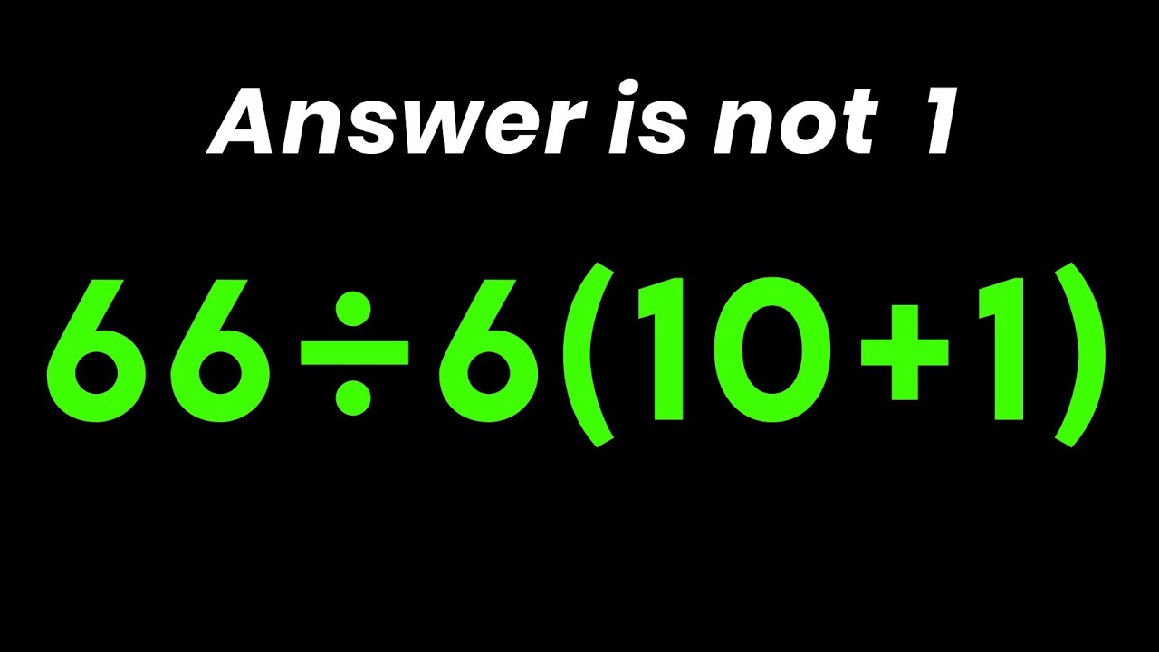 This Simple Math Problem Is Stumping Everyone!