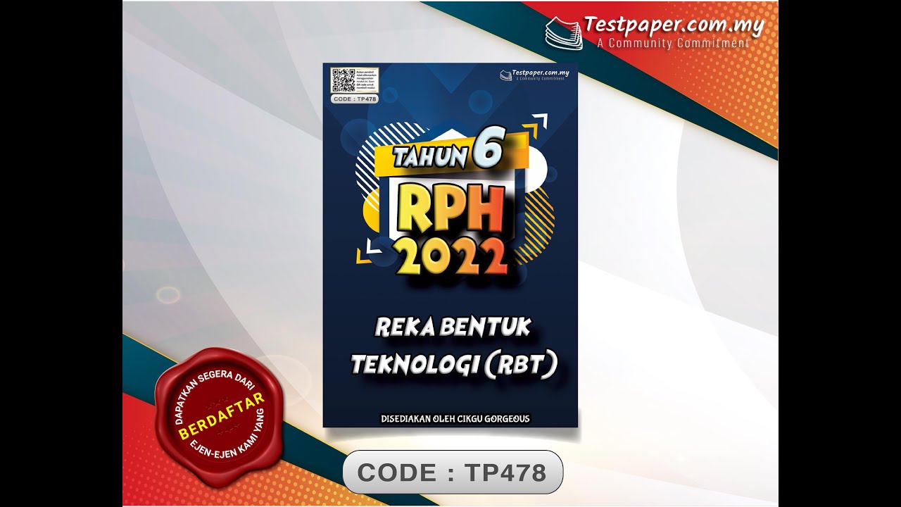 RPH 2022 - REKA BENTUK DAN TEKNOLOGI (RBT) SK TAHUN 6 (TS25)