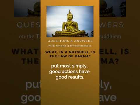 What is the law of karma? | Ajahn Jayasaro