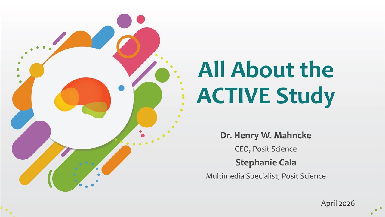 All About the ACTIVE Study | Webinar April 2026