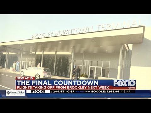 Downtown Mobile Airport preparing for first commercial flights