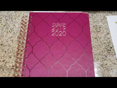 #onebookjuly2019 |At-A-Glance Harmony Daily/Monthly Planner