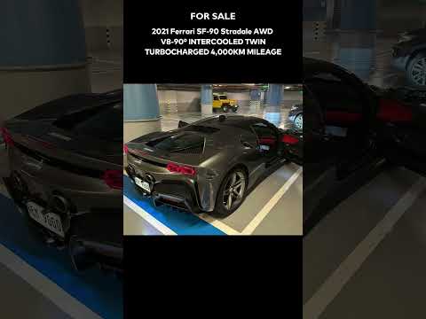 2021 Ferrari SF90 Stradale AWD V8 INTERCOOLED TWIN-TURBOCHARGED #cars #forsale #shorts #viral