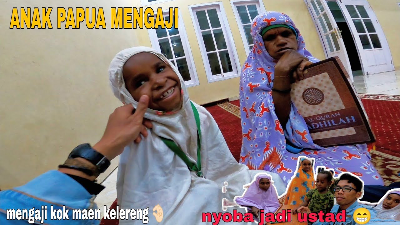 ANAK PAPUA MENGAJI,muslim Papua #wamena #lembahbaliem #papua #mengaji #anakindonesia