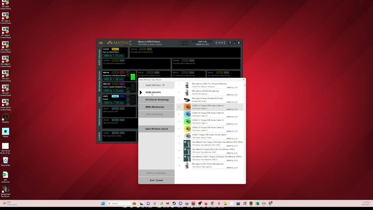VB Matrix - Virtual Audio Router