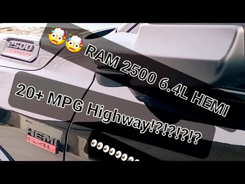 RAM 6.4 HEMI Gas Mileage - 20.2 MPG!?!?!?!?🤯🤯🤯 See 4 yourself!#RAM #HEMI #HEAVYDUTY #SUPERDUTY #MPG