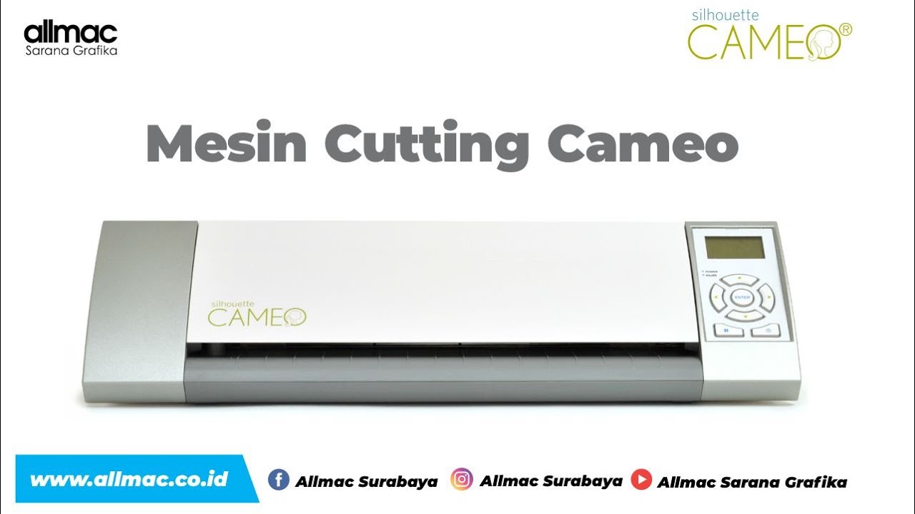 Mesin Cutting Sticker Silhoueete Cameo & Heat Press Flesso