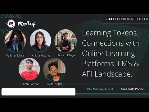 Learning Tokens: Connections with Online Learning Platforms and LMS & API Landscape