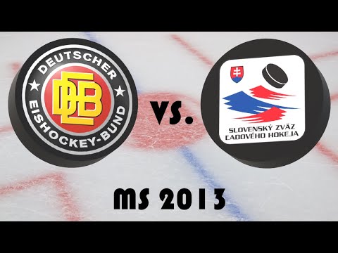 Mistrovství světa v hokeji 2013 - Skupina - Německo - Slovensko