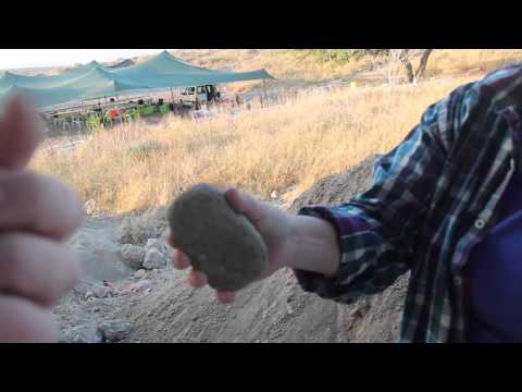 An ancient grinding stone perfectly designed for a woman’s hand | Bible ...