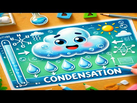 💧 What is Condensation? | Water Cycle Science Shorts Animation