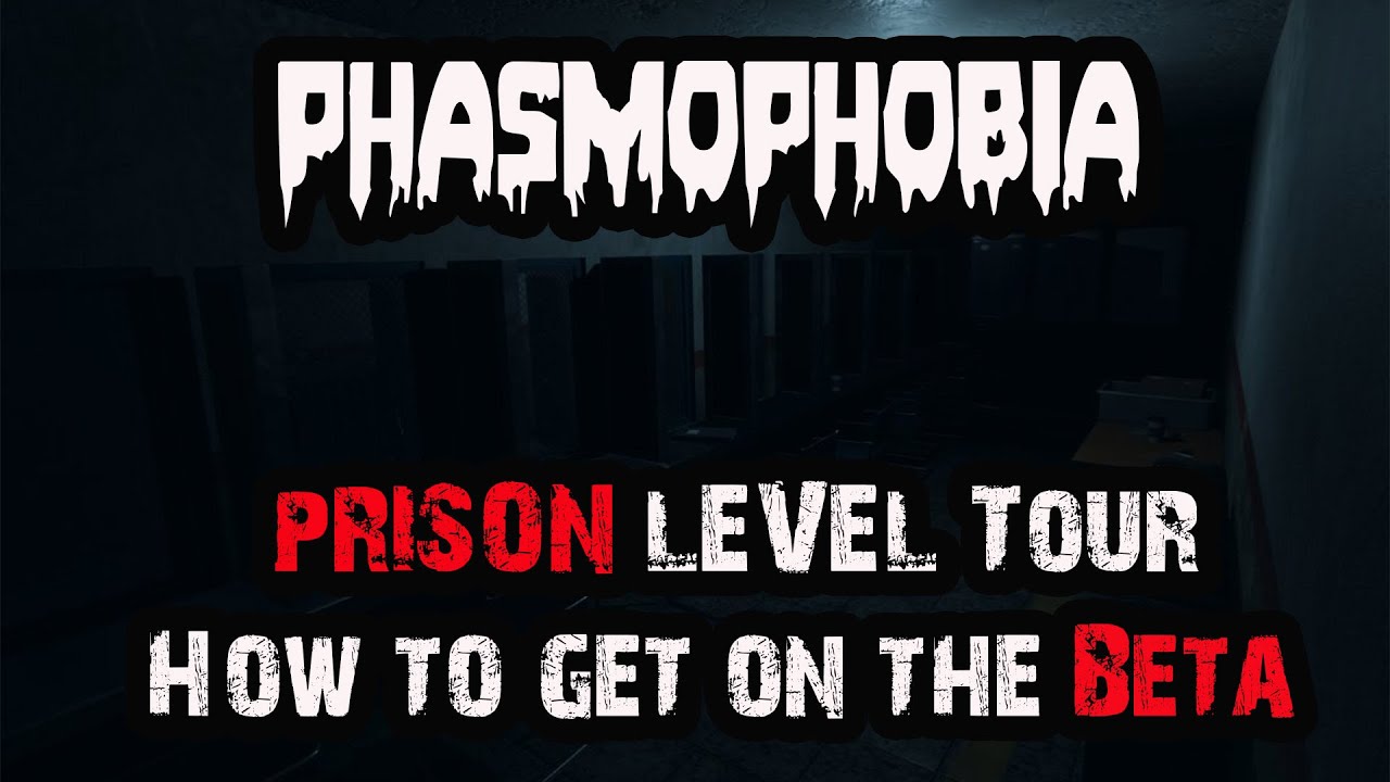 Phasmophobia - Prison Map Tour and How to Play it Yourself!