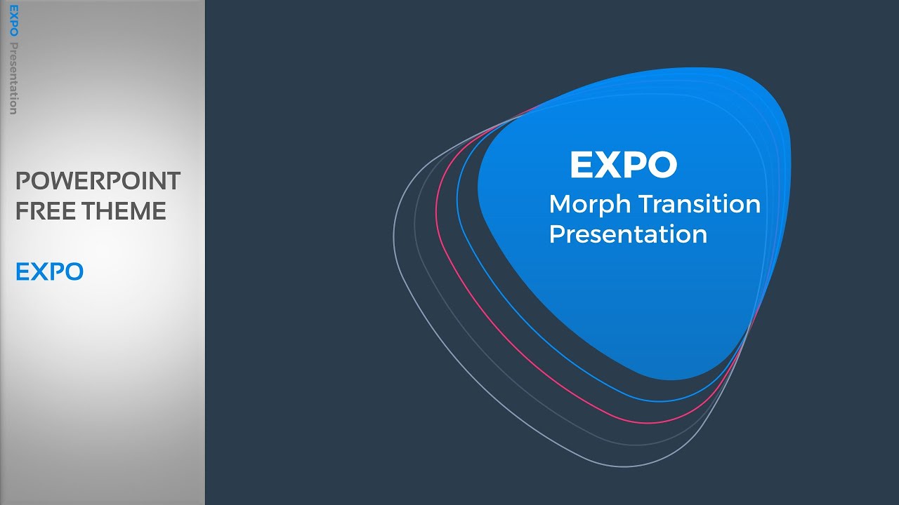 Expo Morph Transition Animated PowerPoint Template | Best Free PowerPoint Templates Channel