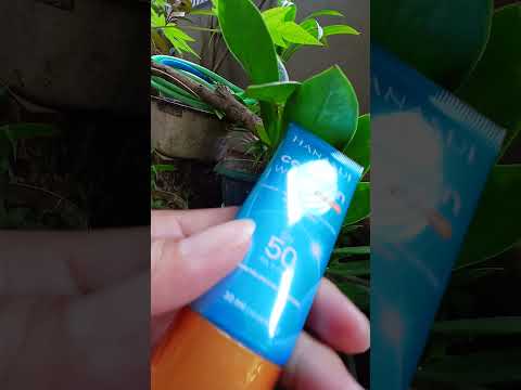 Review hanasui sunscreen #calmdown #love #music #fyp