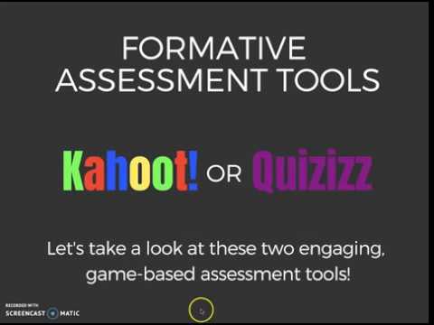 Formative Assessment Tools: Kahoot! and Quizizz