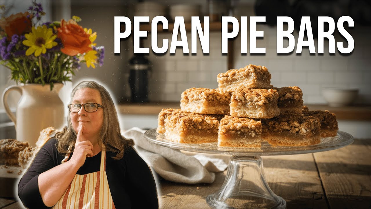 Pecan Pie Bars - Will This Replace The Pie? Sweet, Buttery, and So Addictive!