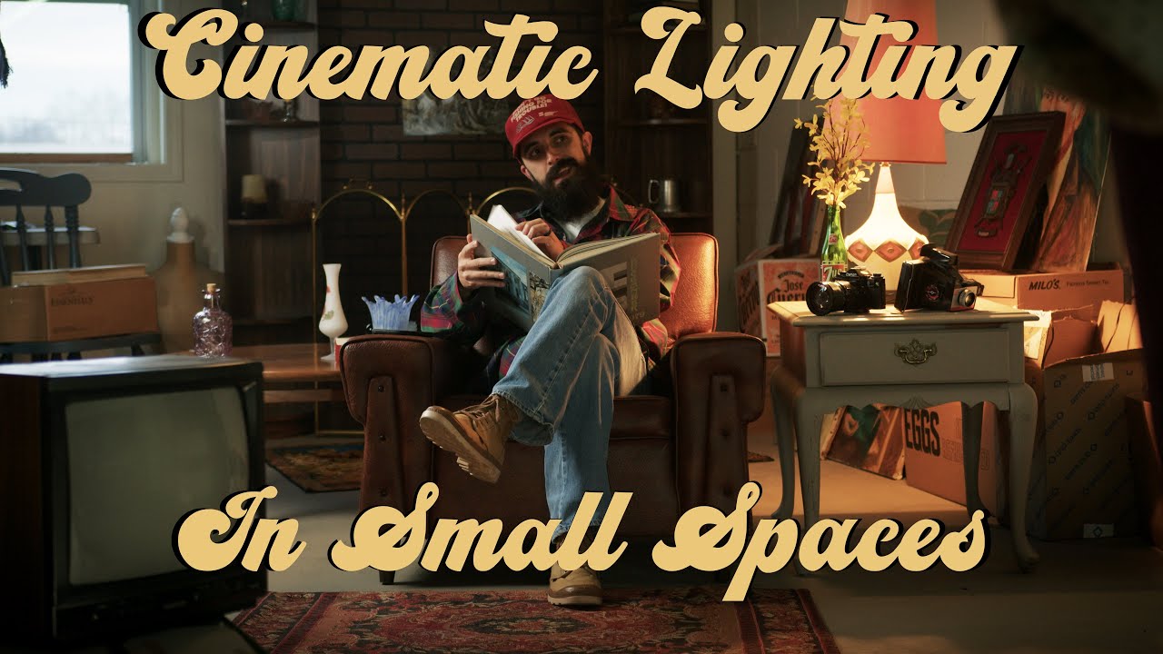 FIVE MINUTE Cinematic Lighting in Small Spaces!
