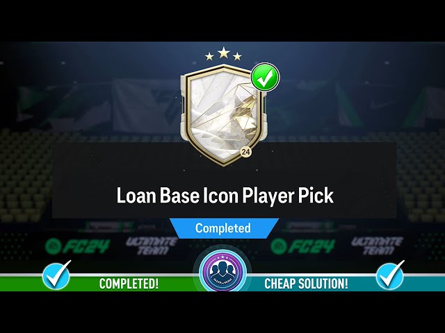 EA FC 24 Loan Base Icon Player Pick SBC: How to complete, expected costs, and more
