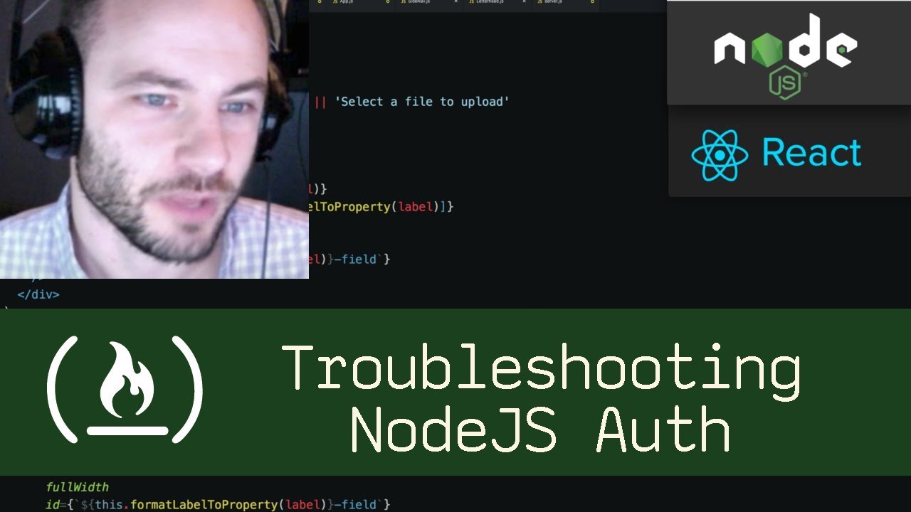Troubleshooting NodeJS Auth (P4D13) - Live Coding with Jesse