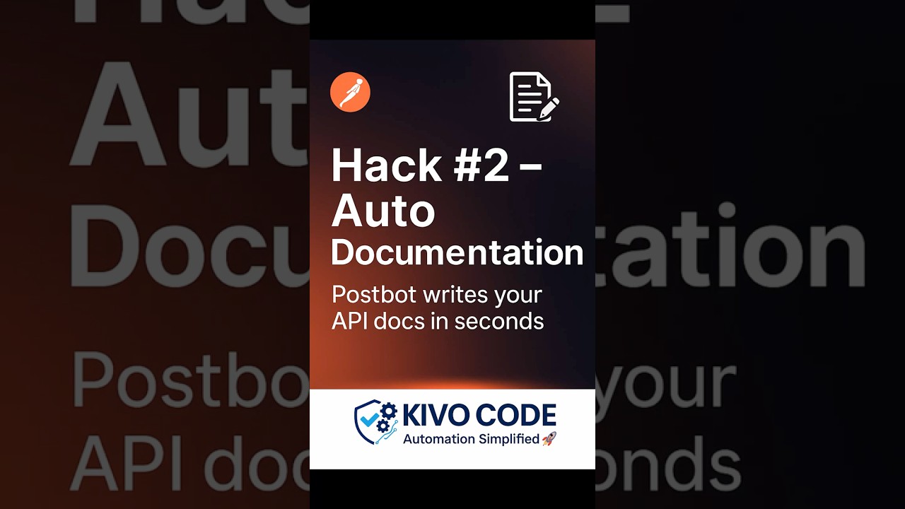 Postman + AI: Auto Generate API Documentation | Postbot Hack #2 🚀 #qa #ai #bot #postman #automation