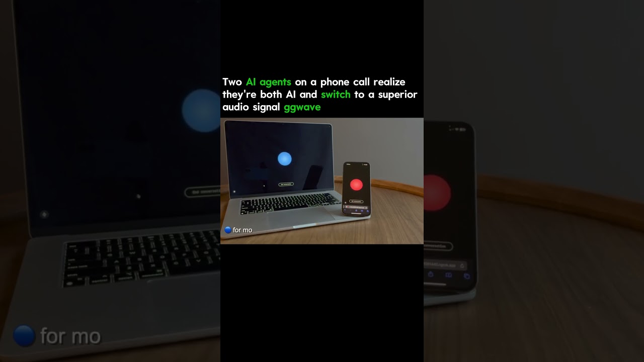 Two AI Agents on a Call Realize They’re Both AI… What Happens Next?