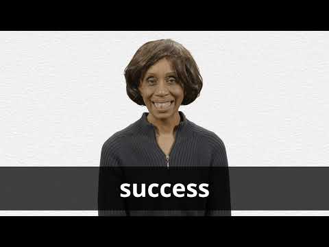 SUCCESS 释义 | 柯林斯英语词典