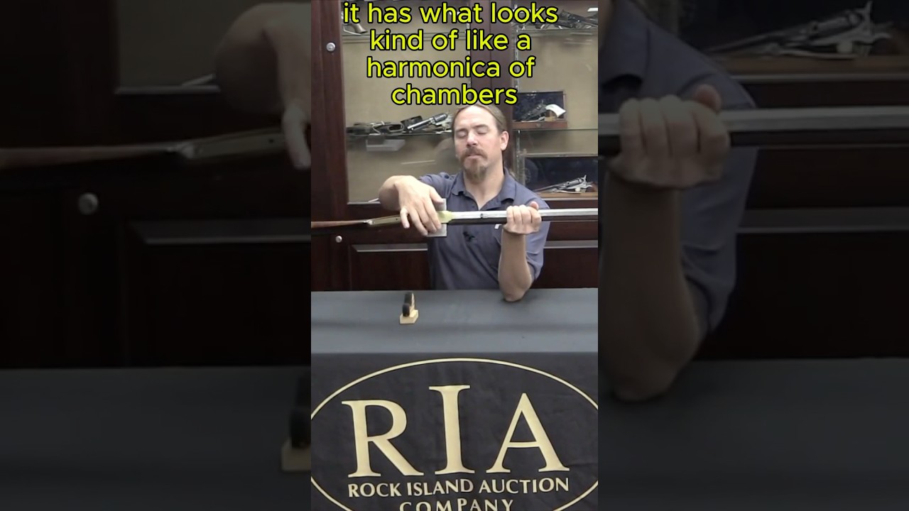 J.M. Browning Harmonica Rifle