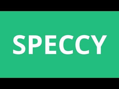 How To Pronounce Speccy - Pronunciation Academy