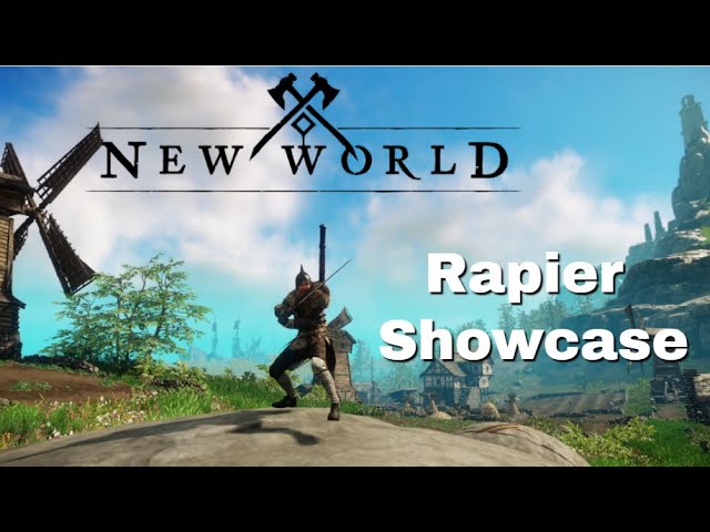 The best Rapier build in New World
