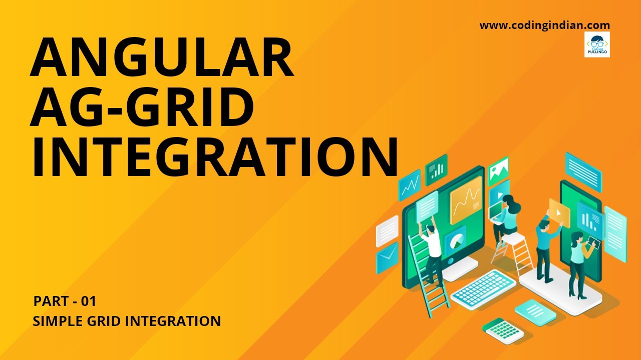 Angular 13 | Ag-Grid Integration | 01 | codingindian.com