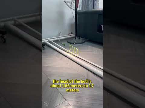 Hair Spa Bed/Shampoo Unit Pipe Installation Instruction