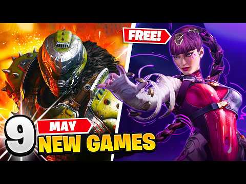 9 New Games May (3 FREE GAMES)