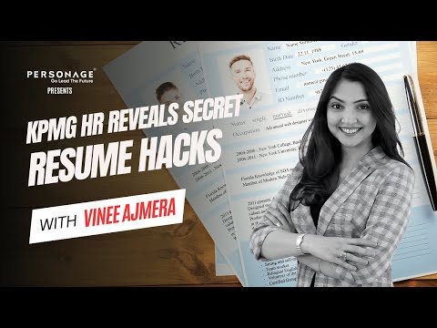 KPMG HR Head Reveals Secret Elements of a Resume - Rise Careerwise Get Hired