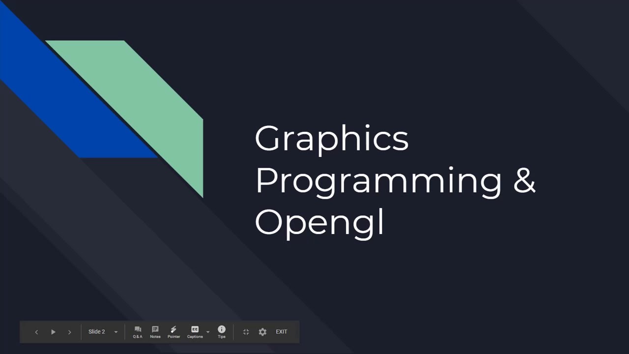 C++ Modern OpenGL Tutorials : T1 Introduction
