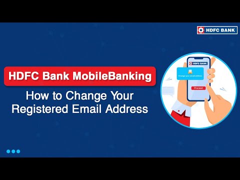 How to Change Your Registered Email Address | HDFC Bank MobileBanking | HDFC Bank