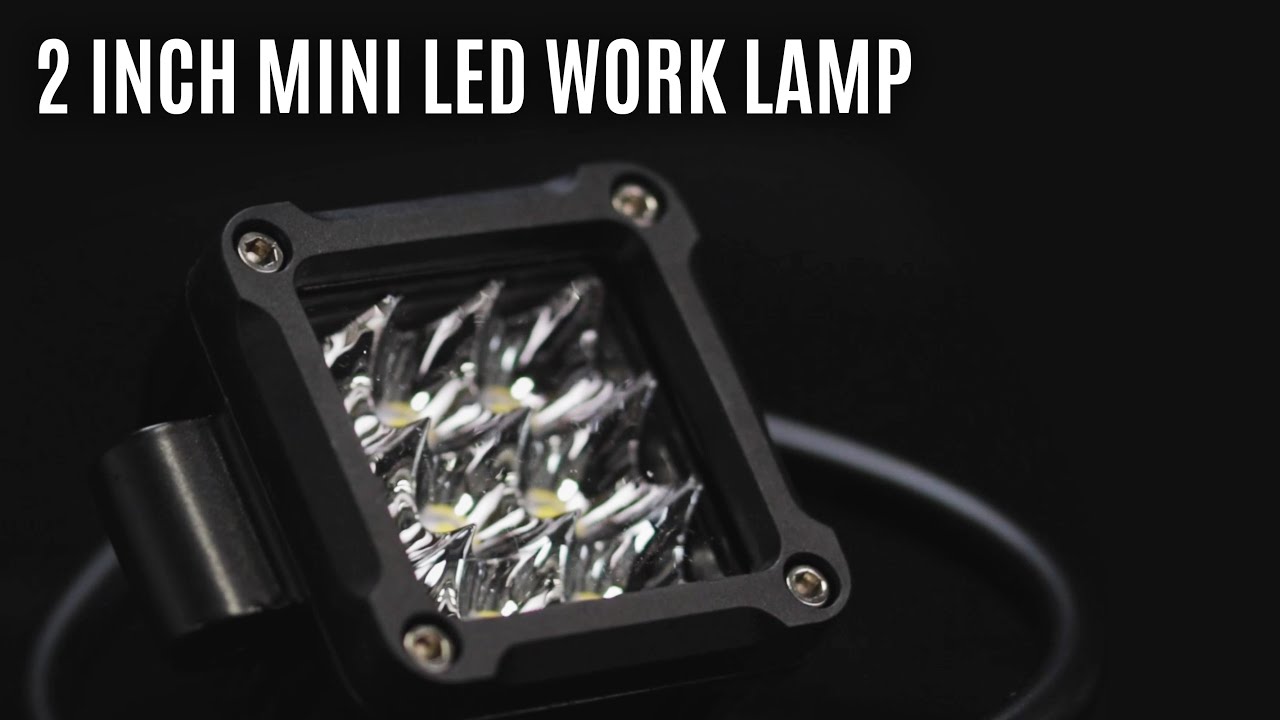 2 Inch Mini LED Work Lamp | Trux at Big Rig Chrome Shop