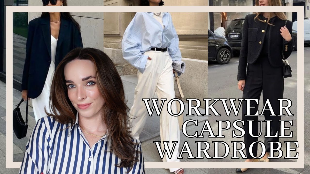 WORKWEAR CAPSULE WARDROBE | 20 CLASSIC OFFICE WEAR BASICS TO MAKE  WORKWEAR OUTFITS FOR ALL SEASONS