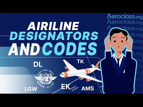 Airlines Designators and Codes | Aeroclass Lessons