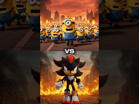 Minions vs Sonic, Shadow, Silver, Dr.Eggman… #sonic #minions #minion