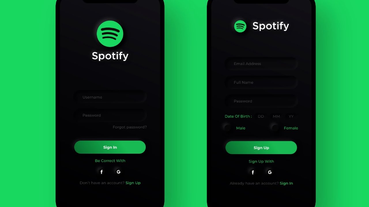 Spotify redesign in figma #figma #figmatips #figmadesign #figmadesign #figmaanimation #figmaplugins